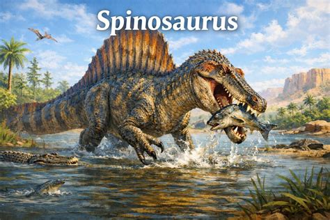 Spinosaurus The Sail Backed River Hunter