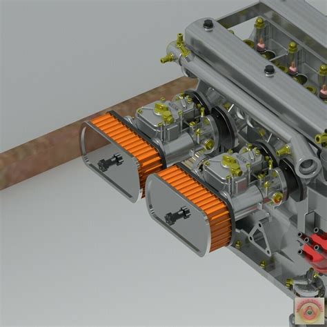 Stl File Racing Intake System Weber Dcoe 🕷️・3d Printing Design To