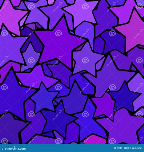 Vector Stained Glass Mosaic Background Stock Illustration