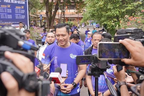 Hadiri Fun Run Menteri Ahy Ajak Taruna Raih Mimpi Besar Dengan Kerja Keras