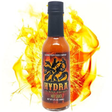 Hot sauce, Cajohns Hydra 7-Pot Primo