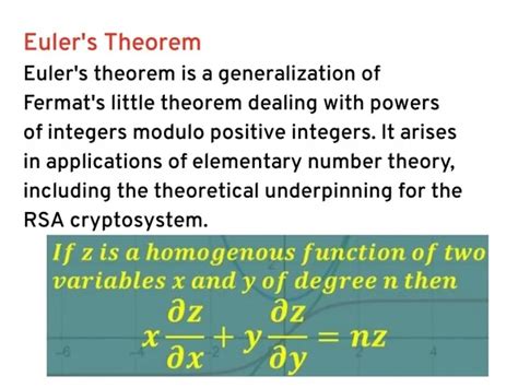 Ppt Eulers Theorem Powerpoint Presentation Free Download Id11017696