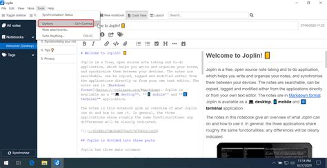 How To Use Free Opensource Joplin App Note Taking Anish Mandal Blog