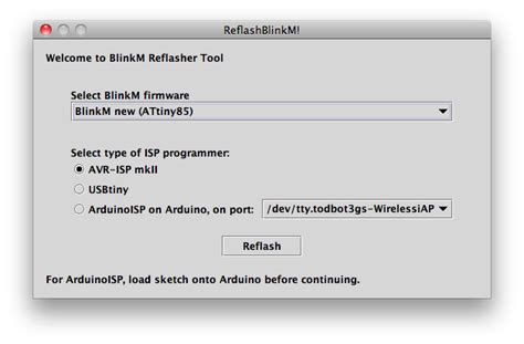 Github Todbotreflashblinkm Update Or Replace Firmware In A Blinkm