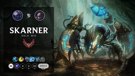Skarner Mid Vs Orianna KR Grandmaster Patch 12 18 YouTube