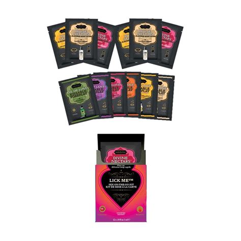 Kama Sutra Lick Me Sex To Go Assorted Lube And Oil Kit Sex Toy Hotmovies