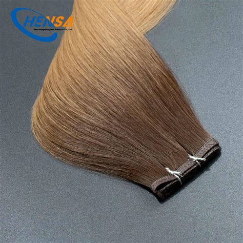 Hengshang Genius Hair Weft Cuticle Aligned Remy Virgin Double Drawn