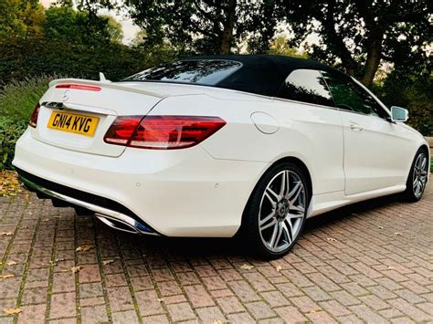 Used 2014 Mercedes Benz E Class Gn14kvg Convertible 30 E350d V6
