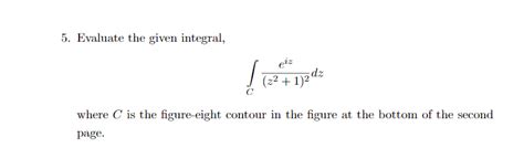 Solved Can You Help Me Solve The Complex Analysis Question