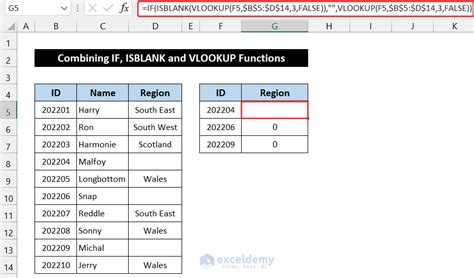 How To Use VLOOKUP To Return Blank Instead Of 0 7 Ways