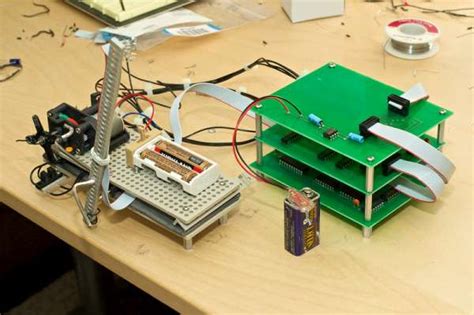 7400 Competition Entry Discrete Logic POV Clock Dangerous Prototypes