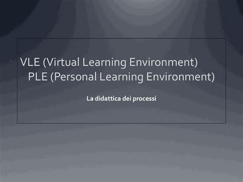 Didattica Dei Processi Docsity