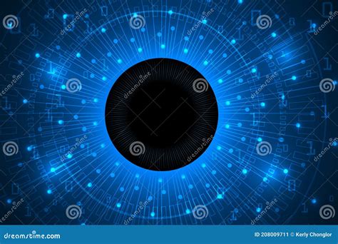 Big Data Visualization With Light Binary Code Background Stock Image Image Of Cyberattack