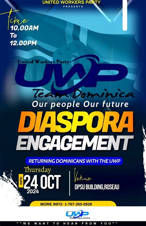 Live Uwp Diaspora Engagement With Returning Dominicans Dominica News