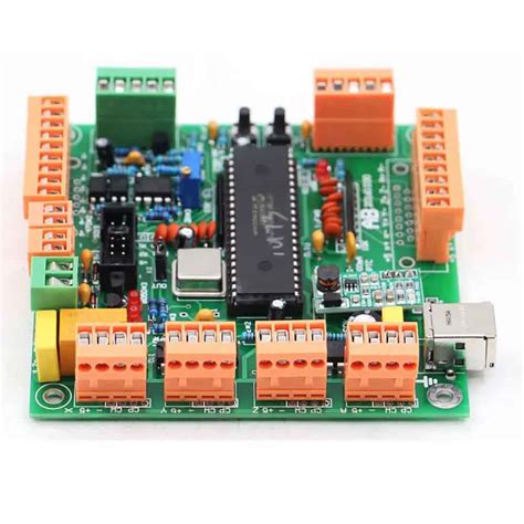 4 Axis Usb Cnc Machine Controller Interface Board Cnc Usb Usbcnc