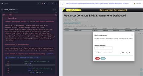 Javascript Cypress Element Covered By Another Element After Angular