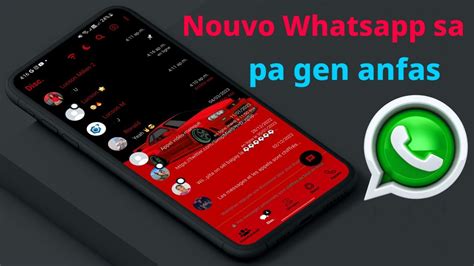 Nouvo WhatsApp GB a fenk soti avèk 2 Nouvo thème sa yo pa gen anfas