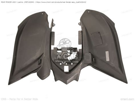 1pef1600m0 Rear Fender Assy Yamaha Buy The 1pe F1600 M0 00 At Cmsnl