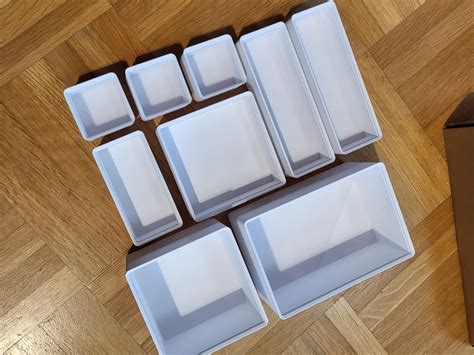 Gridfinity Like Trays For Filament Cardboard Box By Miboprint