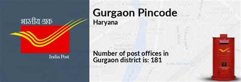 Gurgaon District Pin Code Haryana