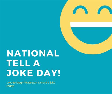National Tell A Joke Day 2025 Herbert Myers