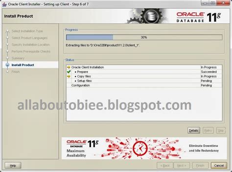 Oracle Business Intelligence Step By Step Installation Of Oracle Client In Windows