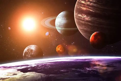 Buy Solar System As Seen From Earth Space Scenery