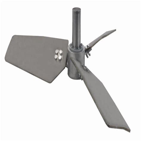 Hydrofoil Stainless Steel Agitator For Liquid To Powder Mixing At ₹ 25000 Piece In Ahmedabad