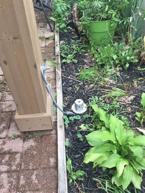 How To Anchor A Pergola Or Gazebo American Earth Anchors