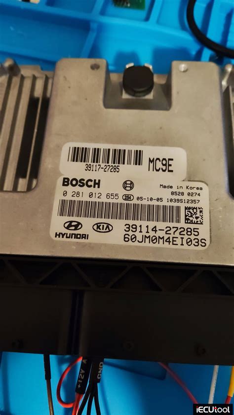 Fetrotech Tool Read Hyundai Edc16c39 On Bench Iecutool Official Blog