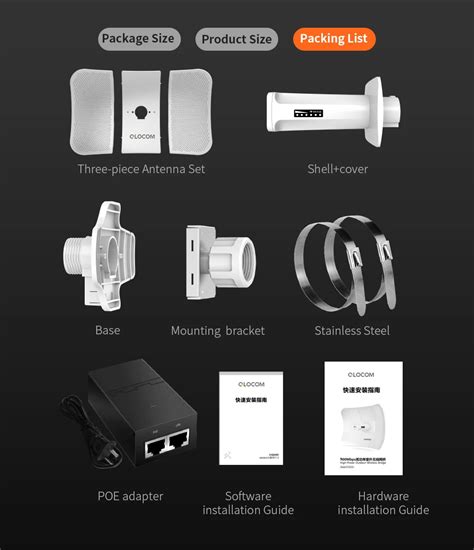 Qlocom 15km Router Signal Booster 900mbps Wifi Extender
