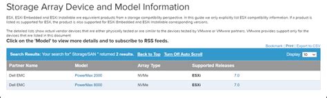 Vsphere 7 Powermax And Fc Nvme Dell Powermax With Vmware
