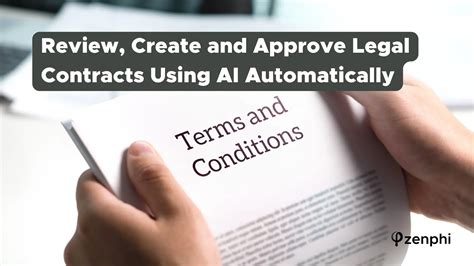 Create Review And Approve Legal Contracts With Ai