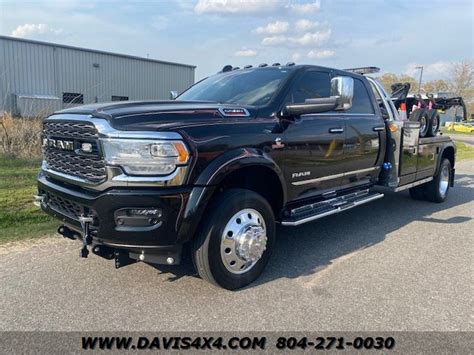 2021 Ram 5500 Crew Cab Laramie Limited Wrecker Tow Truck 4x4