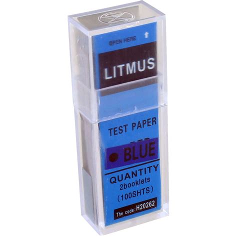 Litmus Blue Test Paper 100 Strips Xump