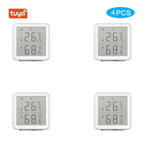 Tuya Wifi Temperature And Humidity Sensor Indoor H Grandado