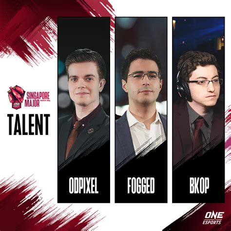 Pgl Announces Talent Lineup For One Esports Singapore Major Confirms