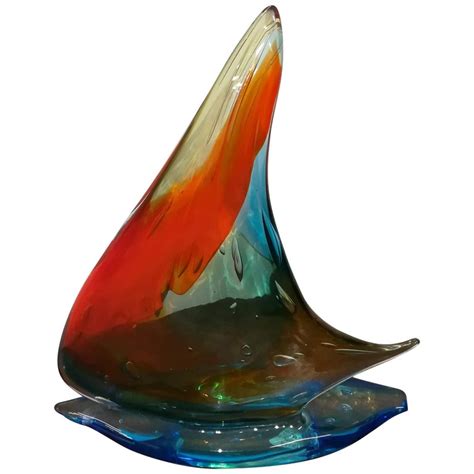 Italian Blown Glass Sculpture For Sale At 1stdibs
