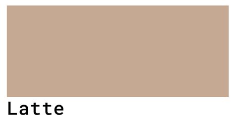 Latte Color Codes
