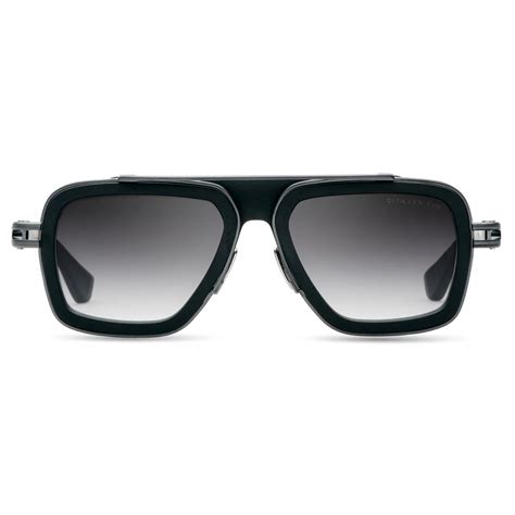 Dita Lxn Evo Matte Black Black Iron Dts403 Sunglasses Dita