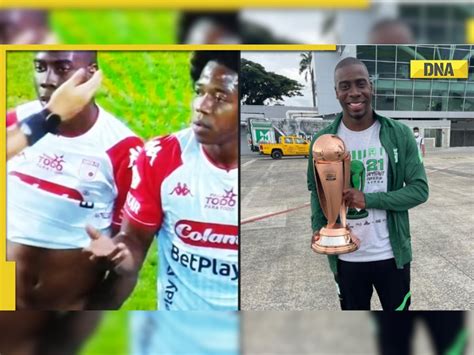 Columbian Footballer Flashes His Private Parts To Distract Opponent