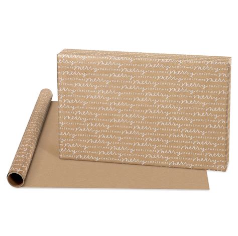Snapklik American Greetings 80 Sq Ft Kraft Wrapping Paper Bundle