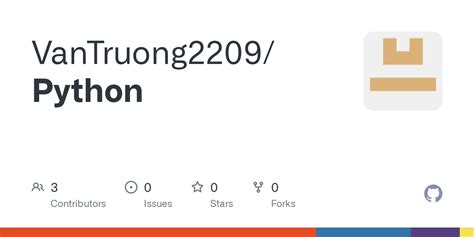 GitHub VanTruong Python