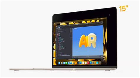 Apple выпустила 15-дюймовый MacBook Air