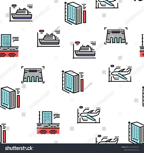 modeling engineering vector seamless pattern thin stock vector royalty