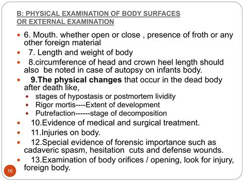 Procedure Of Autopsy Pptx