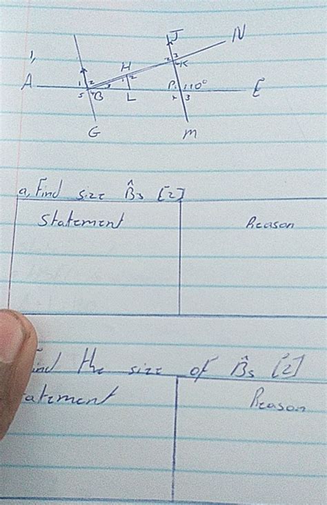 A Find Size B Statement Reason Ind The Studyx