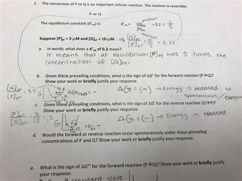 Solved The Conversion Of P To Q Is An Important Cellular Chegg Com