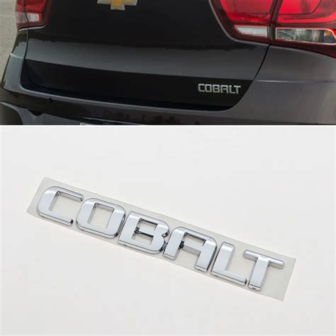 1 шт 3d Abs кобальтовый логотип автомобиля наклейка задний бампер значок Автомобильный задний