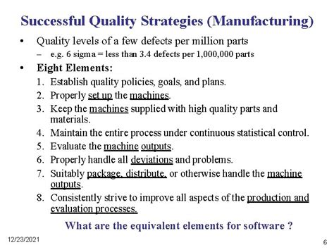 Total Defects Injected And Test Defect Rates Of